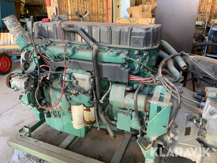 Motor Volvo D12C, Vännäs, Klaravik auktioner