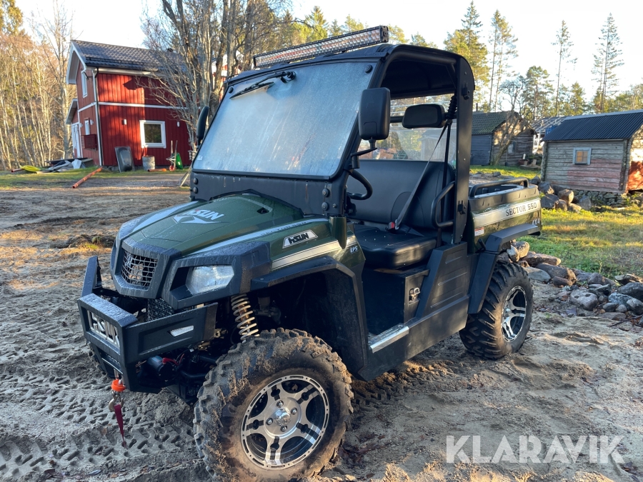 UTV Hisun Sector 550 4x4, Sundsvall, Klaravik auktioner