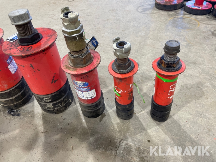 Rörproppar för provtryckning av ledningar, Norrköping, Klara