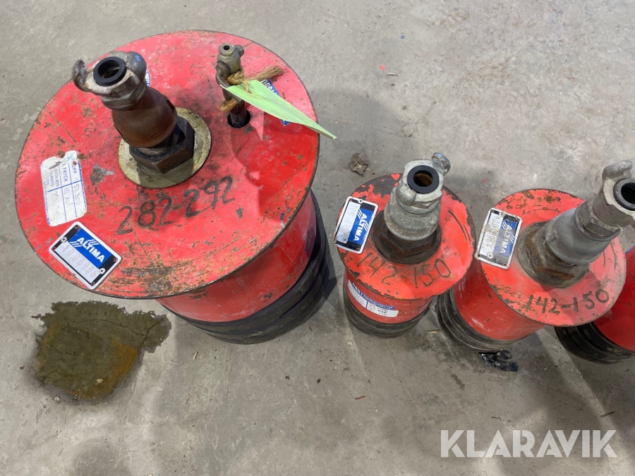 Rörproppar för provtryckning av ledningar, Norrköping, Klara