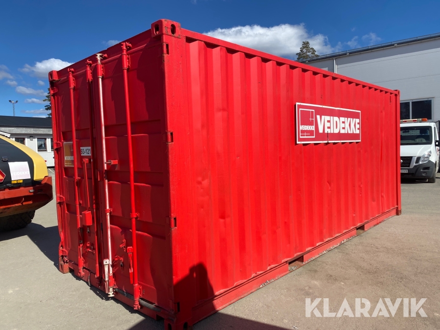 Container 20 fot, Håbo, Klaravik auktioner