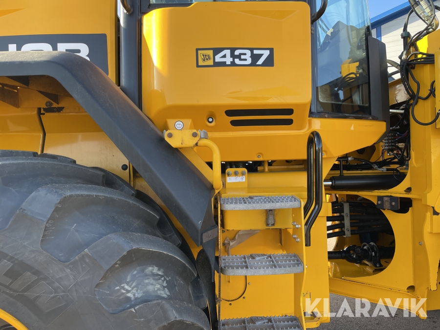 Hjullastare JCB 437HT, Höganäs, Klaravik auktioner
