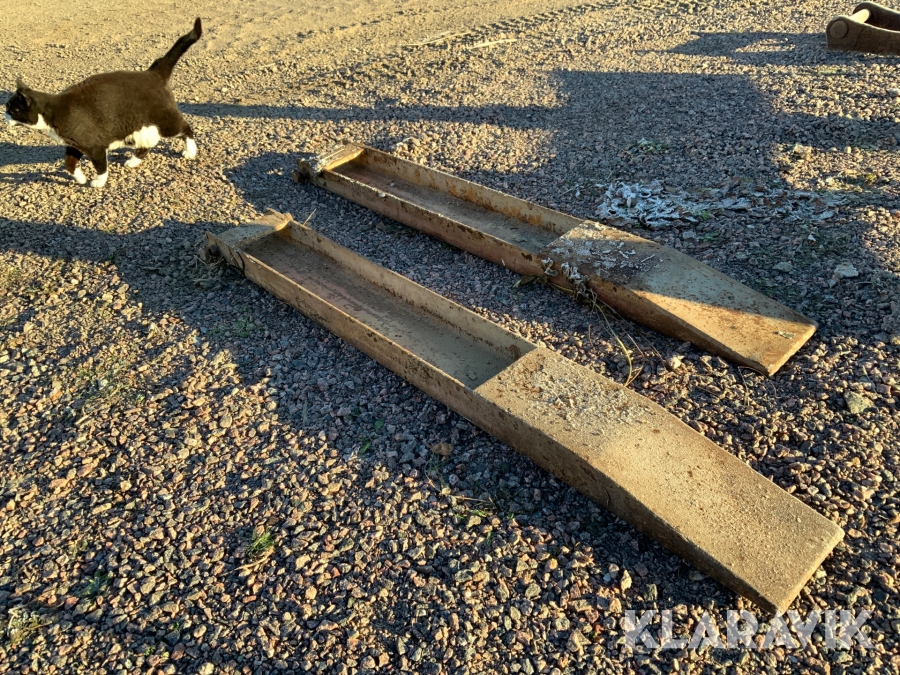 Förlängnings gafflar 1,5 meter, Katrineholm, Klaravik auktio