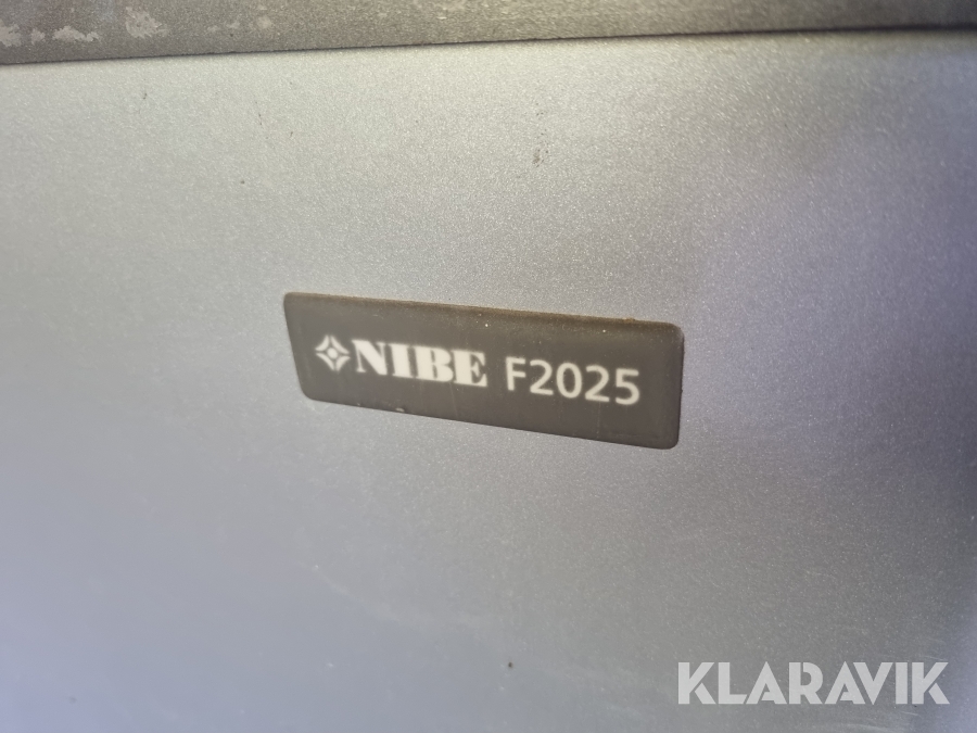 Utedel till värmepump Nibe F2025, Huddinge, Klaravik auktion
