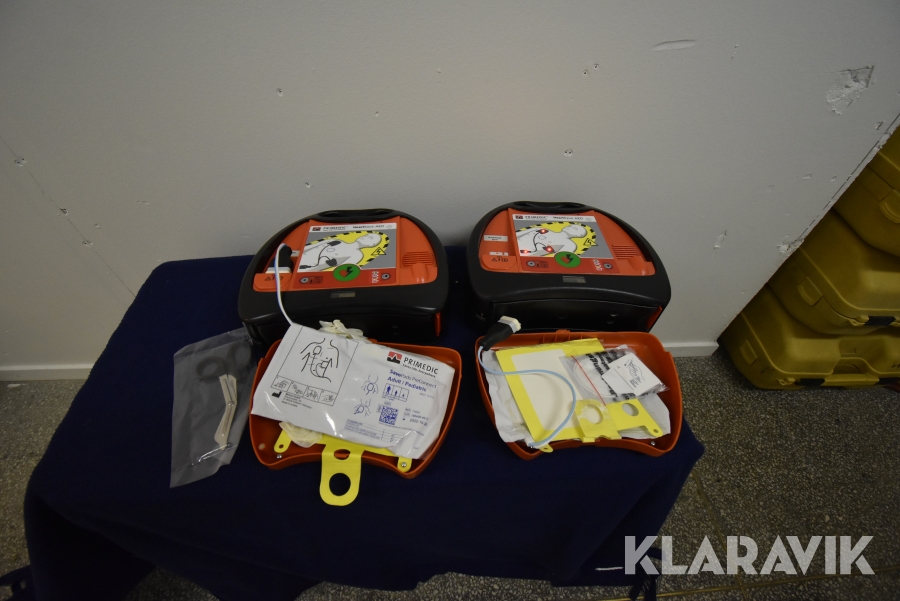 Hjärtstartare 2 st Primedic Hart Save AED, Jönköping, Klarav