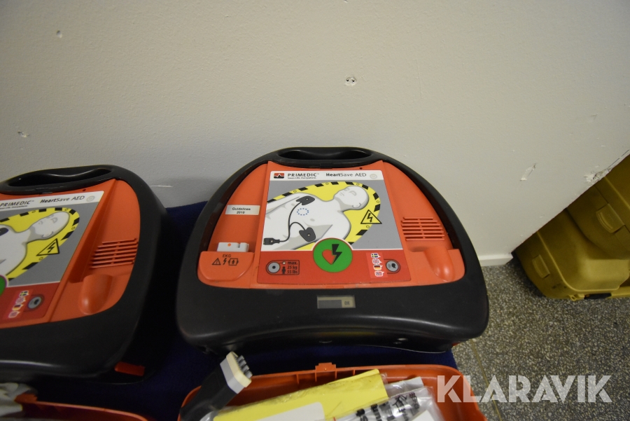 Hjärtstartare 2 st Primedic Hart Save AED, Jönköping, Klarav