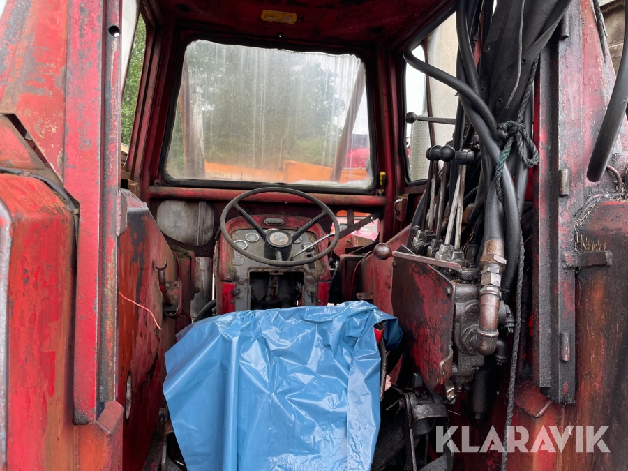 Traktor med Timmervagn Massey Ferguson 165, Eda, Klaravik au