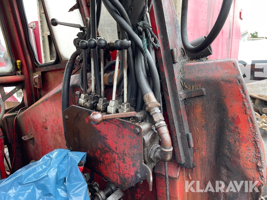 Traktor med Timmervagn Massey Ferguson 165, Eda, Klaravik au