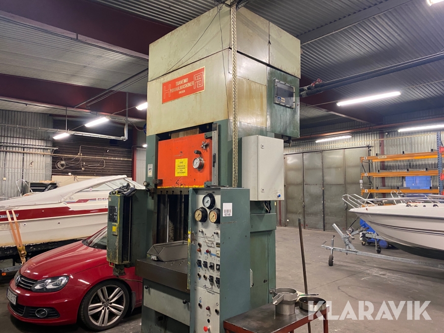 Dragpress hydraulpress Th Tranemo DP-200, Västervik, Klaravi