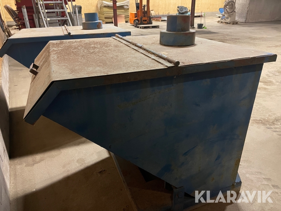 Ask-container, Lidköping, Klaravik auktioner