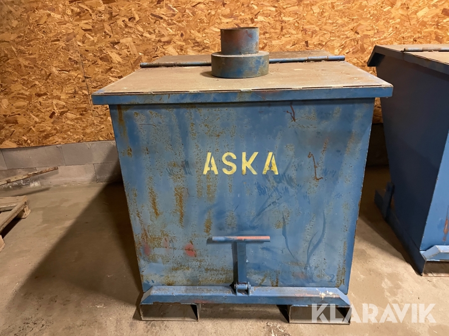 Ask-container, Lidköping, Klaravik auktioner