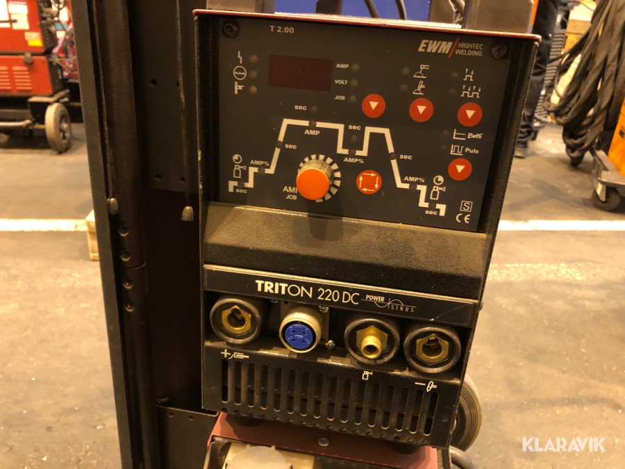 Klaravik Auktioner | Tigsvets EWM Triton 220