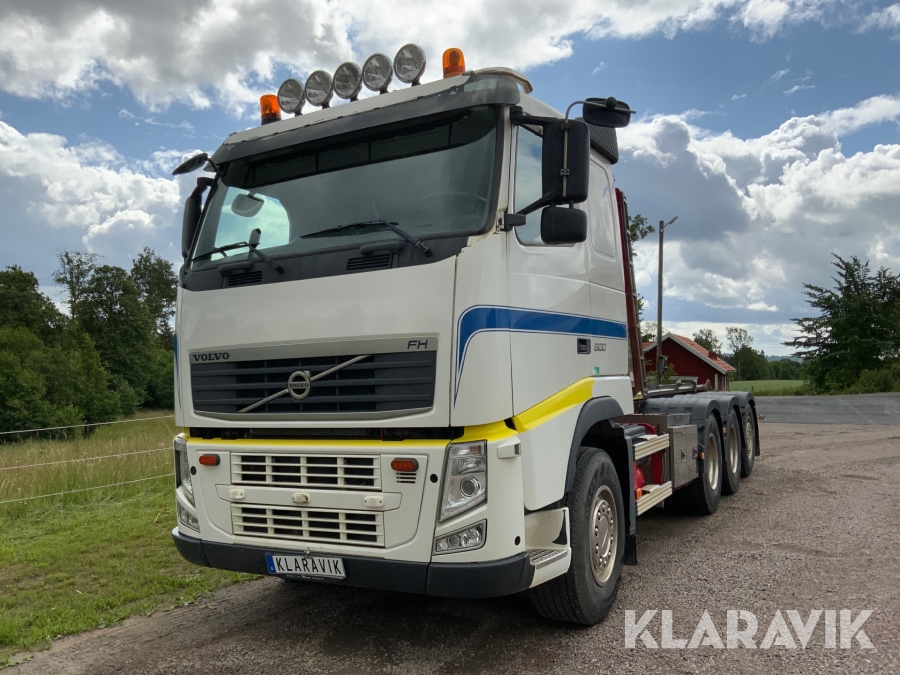 Lastväxlare Volvo FH 500, Skövde, Klaravik auktioner