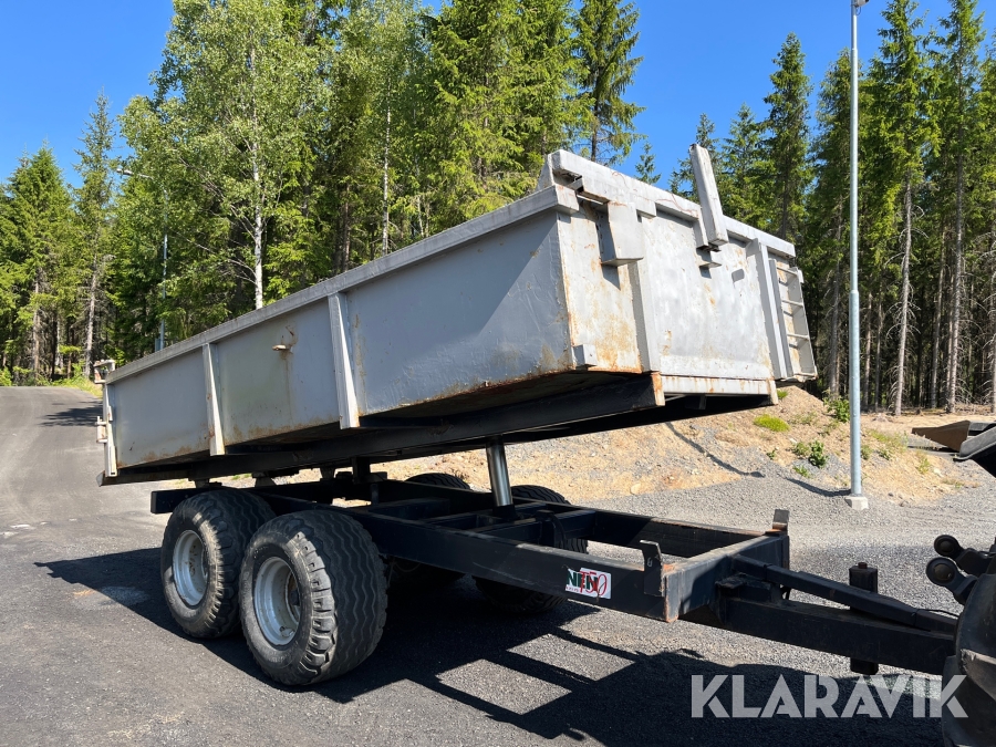 Tippvagn Vänevagnen 13t, Osby, Klaravik auktioner