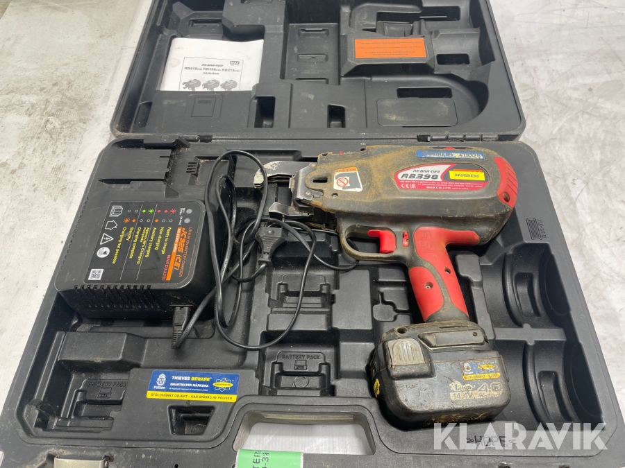 Najmaskin MAX RB398, Svalöv, Klaravik auktioner