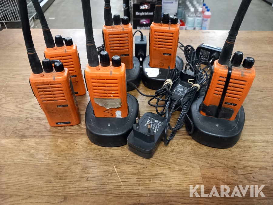 6st Jaktradio / Yrkesradio / Walkie-talkies Albecom Albe Lig