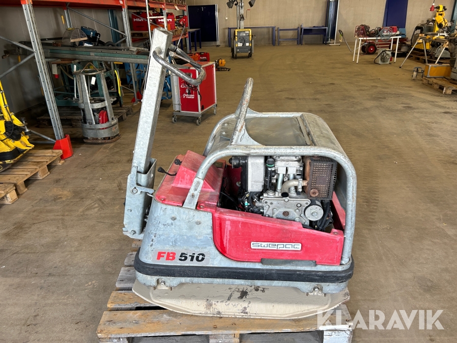 Markvibrator Swepac FB 510, Ängelholm, Klaravik auktioner