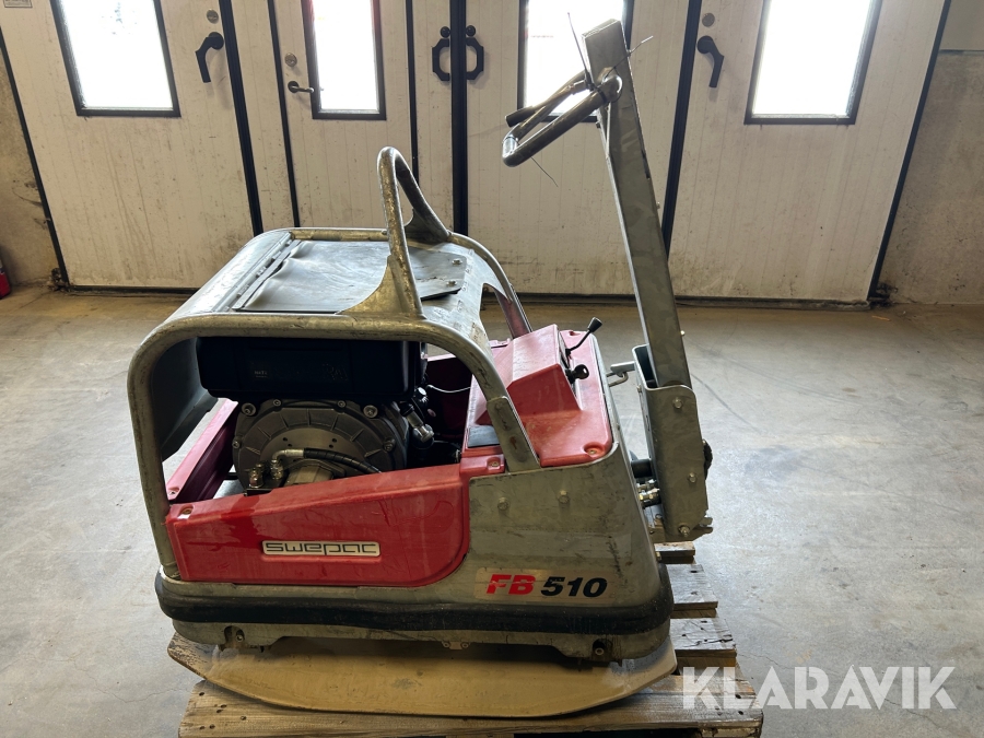 Markvibrator Swepac FB 510, Ängelholm, Klaravik auktioner