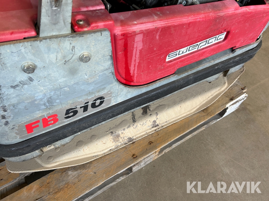 Markvibrator Swepac FB 510, Ängelholm, Klaravik auktioner