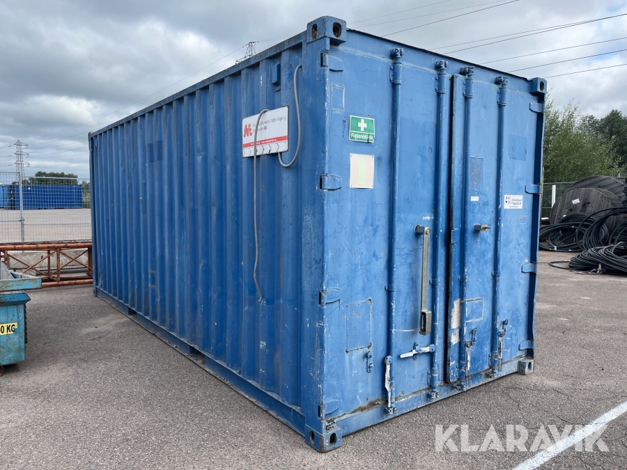 Container 20 fot, Linköping, Klaravik auktioner