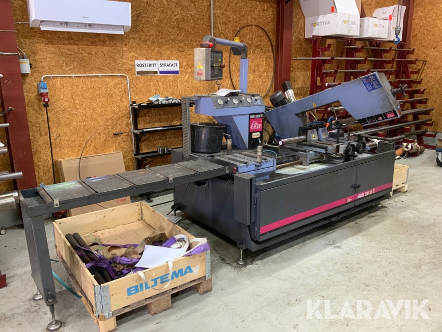 Automatisk bandsåg Mep Shark 330 CNC FE, Katrineholm, Klarav