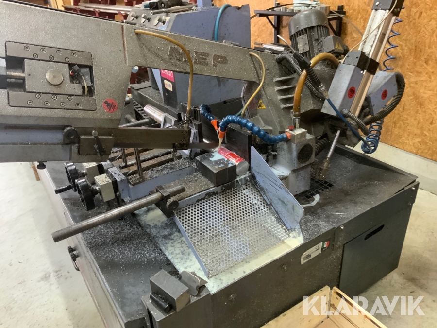 Automatisk bandsåg Mep Shark 330 CNC FE, Katrineholm, Klarav
