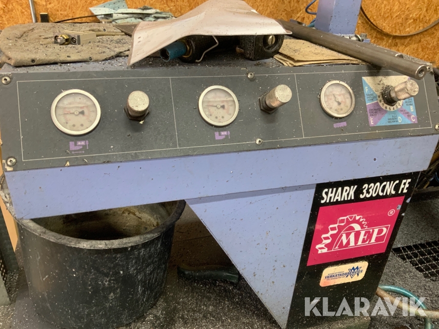 Automatisk bandsåg Mep Shark 330 CNC FE, Katrineholm, Klarav