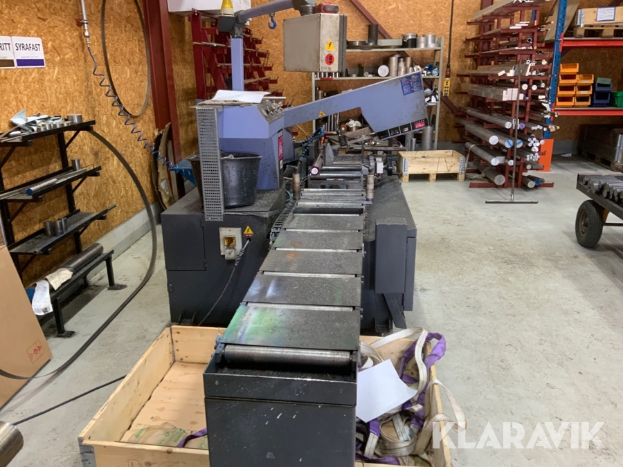 Automatisk bandsåg Mep Shark 330 CNC FE, Katrineholm, Klarav
