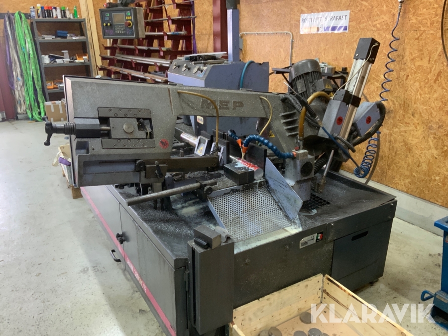 Automatisk bandsåg Mep Shark 330 CNC FE, Katrineholm, Klarav