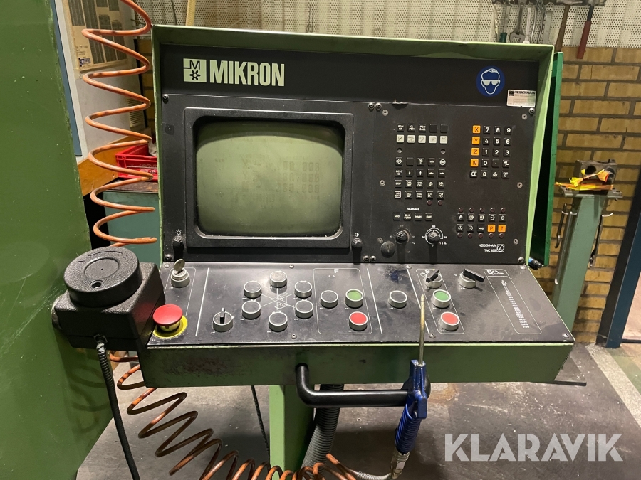Fräs Mikron WF 410, Trollhättan, Klaravik auktioner
