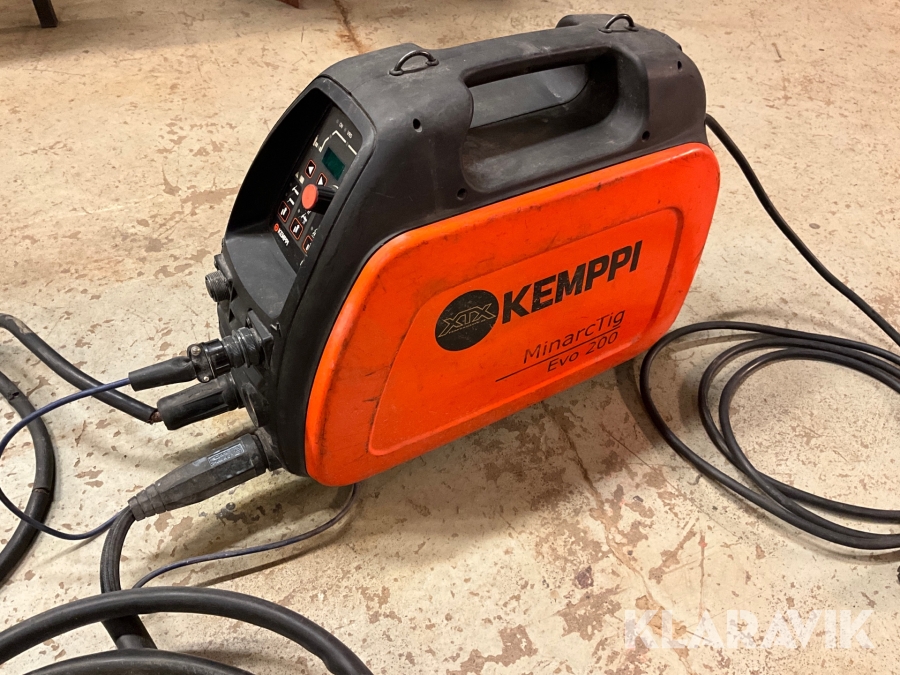 Svets Kemppi MinarcTig Evo 200, Huddinge, Klaravik auktioner