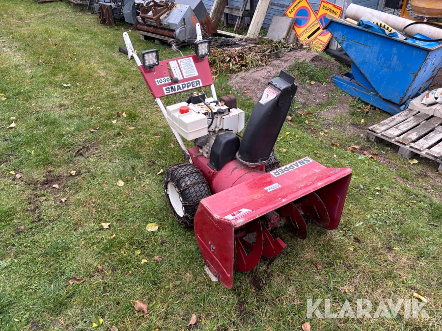 Snöslunga Snapper 1030, Mörbylånga, Klaravik auktioner