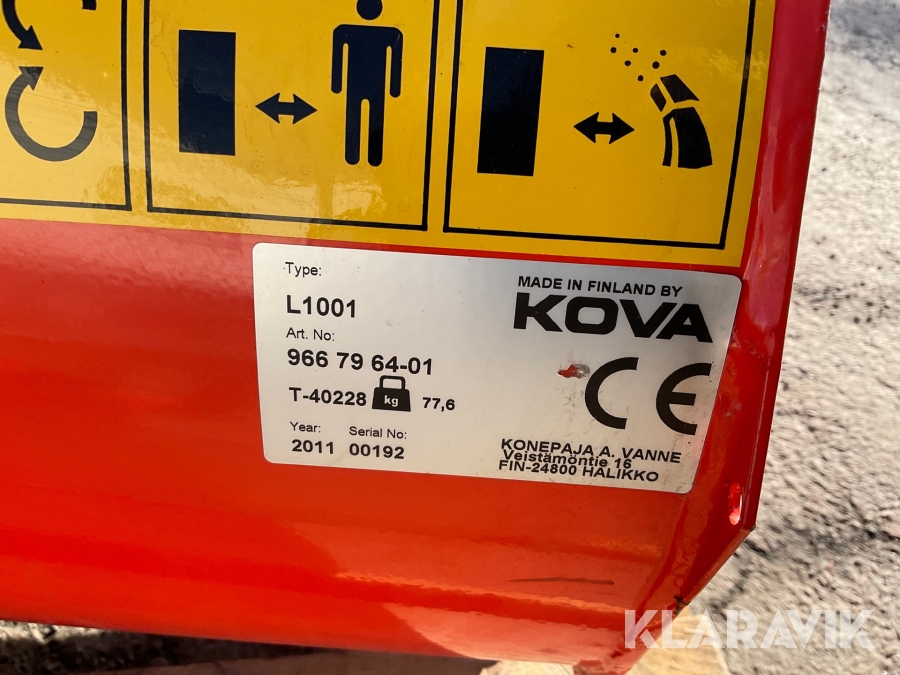 Snöslunga Husqvarna L1001, Säffle, Klaravik auktioner