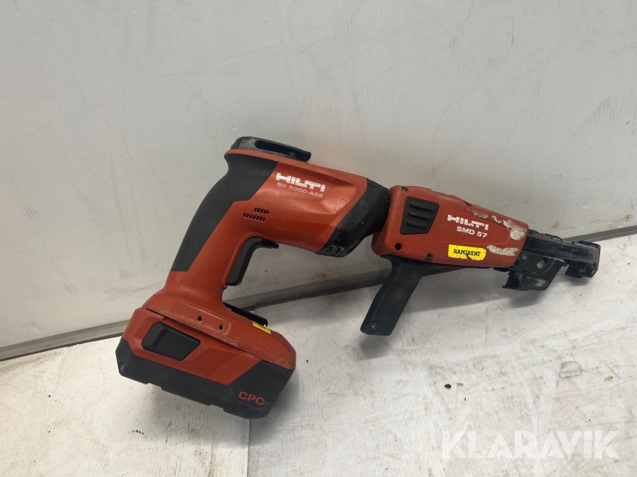 Skruvdragare med skruvautomat Hilti SD 5000-A22, SMD 57, Sva