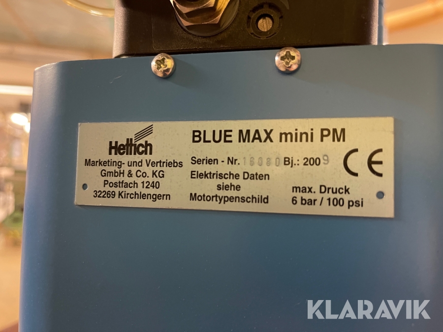 Gångjärnsborr Hettich Blue Max mini PM, Göteborg, Klaravi