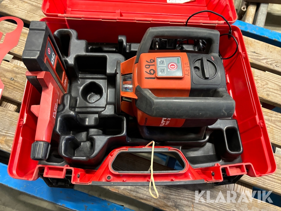 Rotationslaser Hilti PRE 3, Lund, Klaravik auktioner