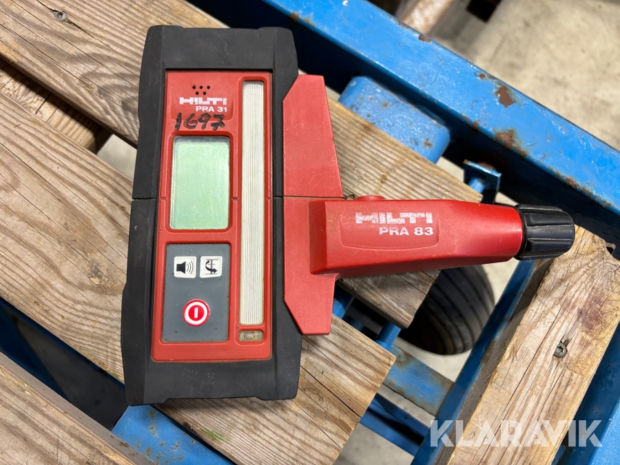 Rotationslaser Hilti PRE 3, Lund, Klaravik auktioner