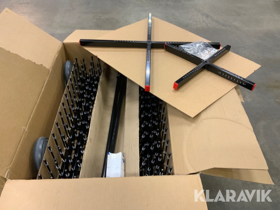 Tallriksvagn Jackstack JS104, Torsås, Klaravik auktioner