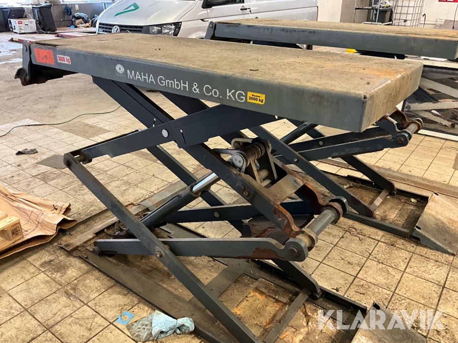 Saxlyft Maha Twin, Umeå, Klaravik auktioner