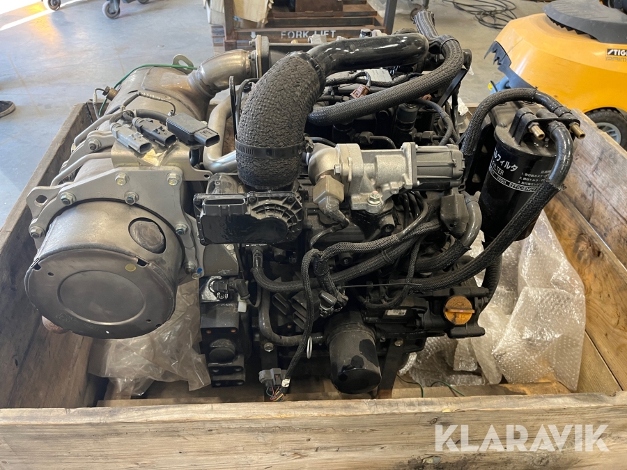 Motor Yanmar 3TNV86CT-DKE, Tranås, Klaravik auktioner