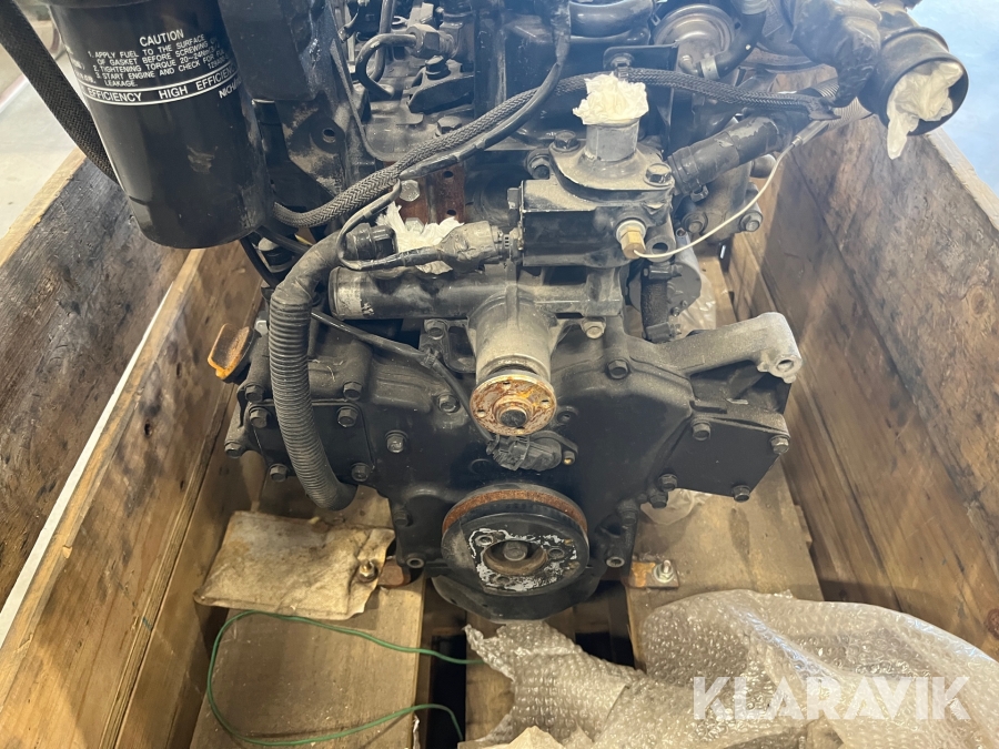Motor Yanmar 3TNV86CT-DKE, Tranås, Klaravik auktioner