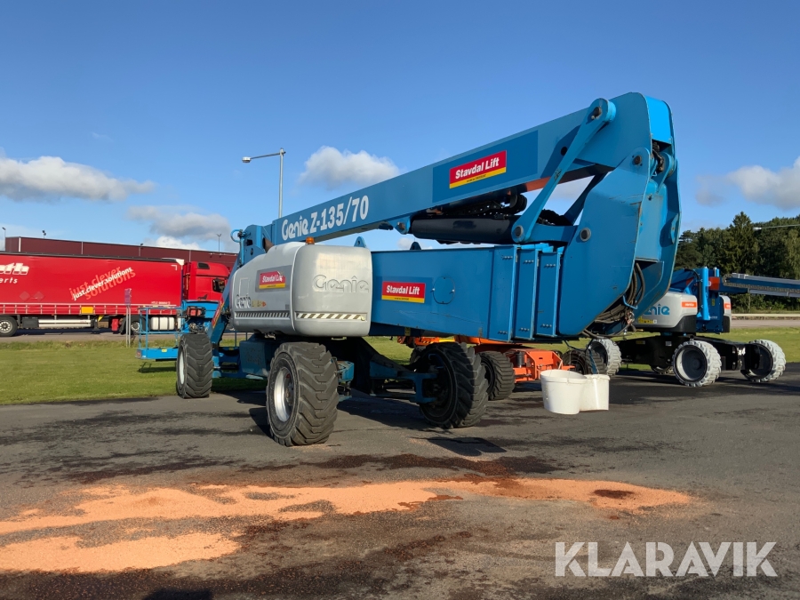 Vikbomslift Genie Z135/70, Skövde, Klaravik auktioner