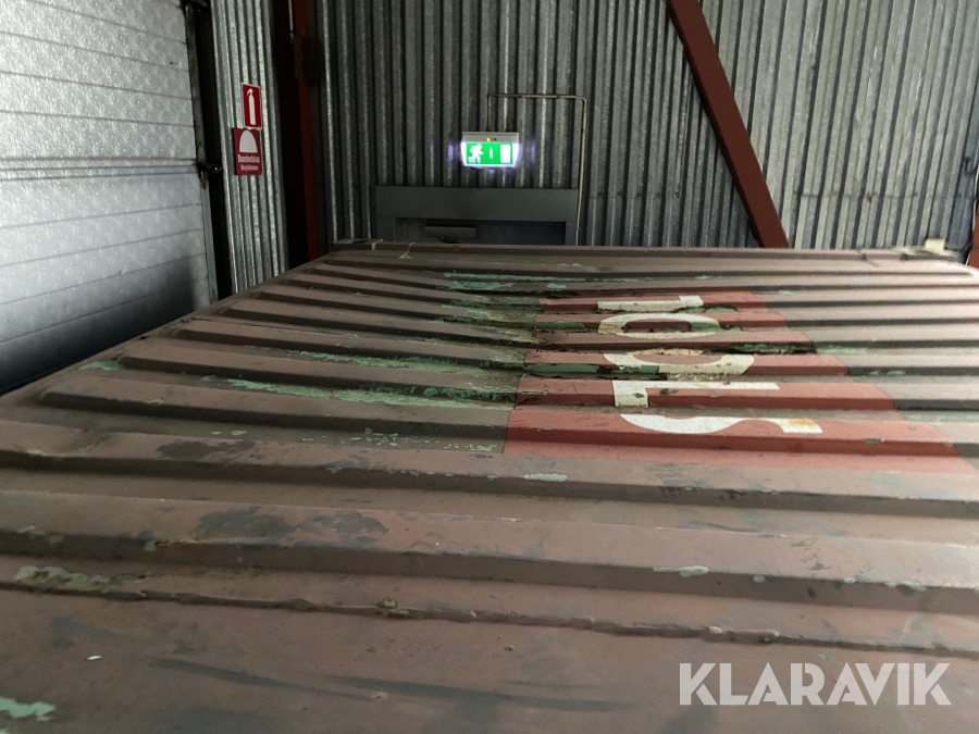 Klaravik Auktioner | Container 8 fot Uniteam