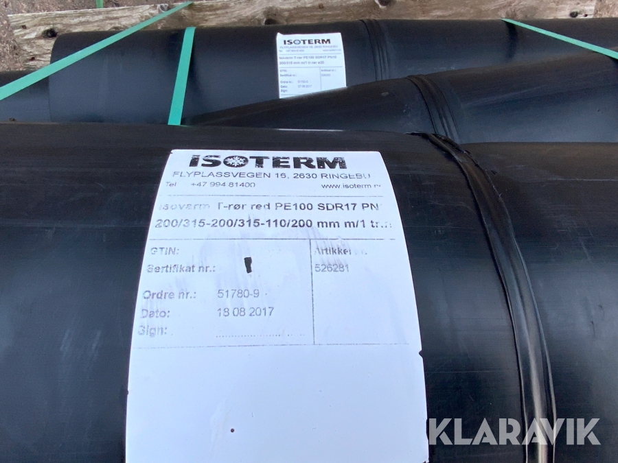 PE Rör, Falun, Klaravik auktioner