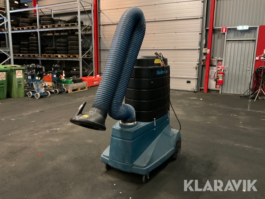 Luftrenare Punktsug Nederman FilterCart 3 m, Jönköping, Klar