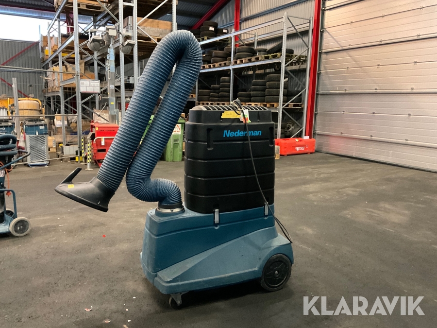 Luftrenare Punktsug Nederman FilterCart 3 m, Jönköping, Klar