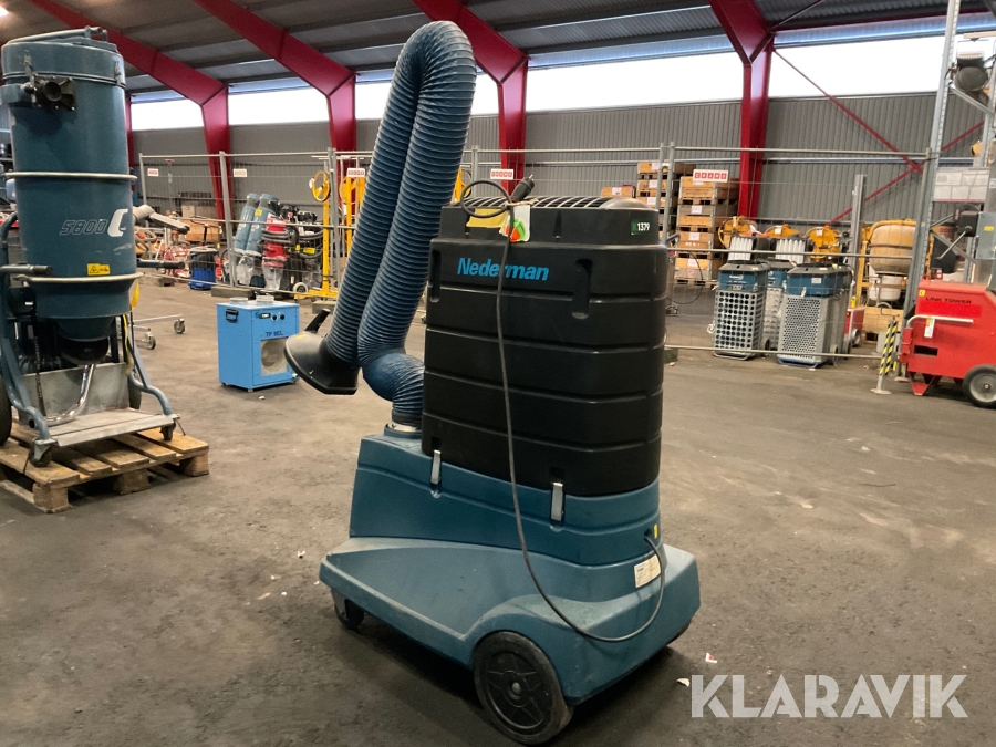 Luftrenare Punktsug Nederman FilterCart 3 m, Jönköping, Klar