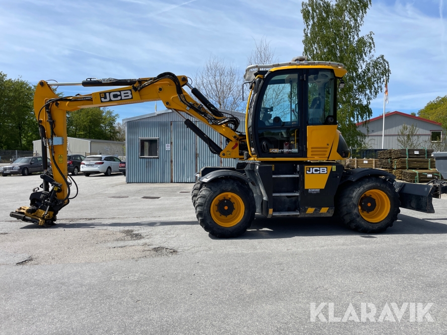 Grävmaskin JCB HD110WT 4F, Karlskrona, Klaravik auktioner