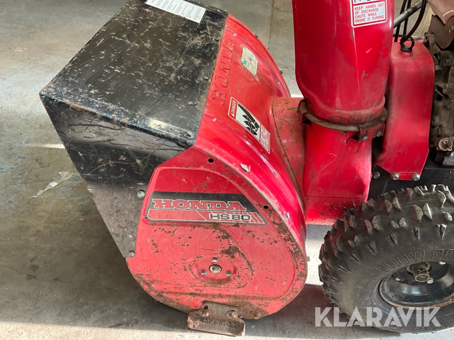 Snöslunga Honda HS80, Haninge, Klaravik auktioner