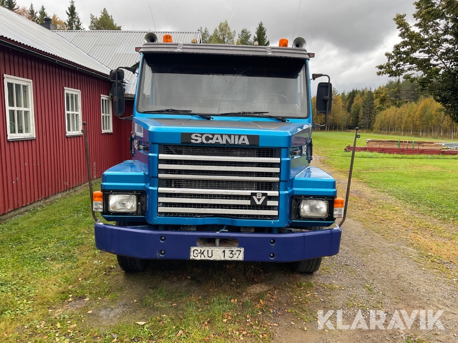 Lastbil Scania 142, Luleå, Klaravik auktioner